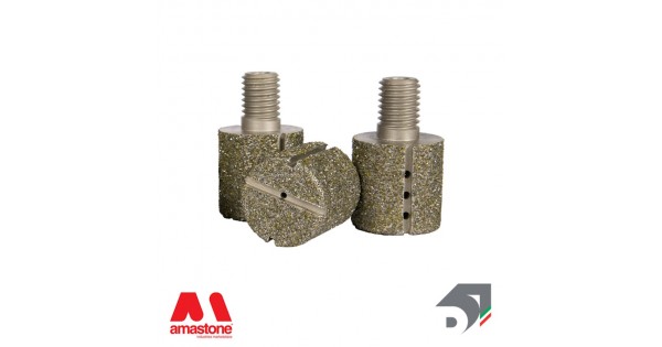 FLAT ELECTROPLATED REPLACEABLE FINGER BIT TIP FOR MARBLE – DIAMAR